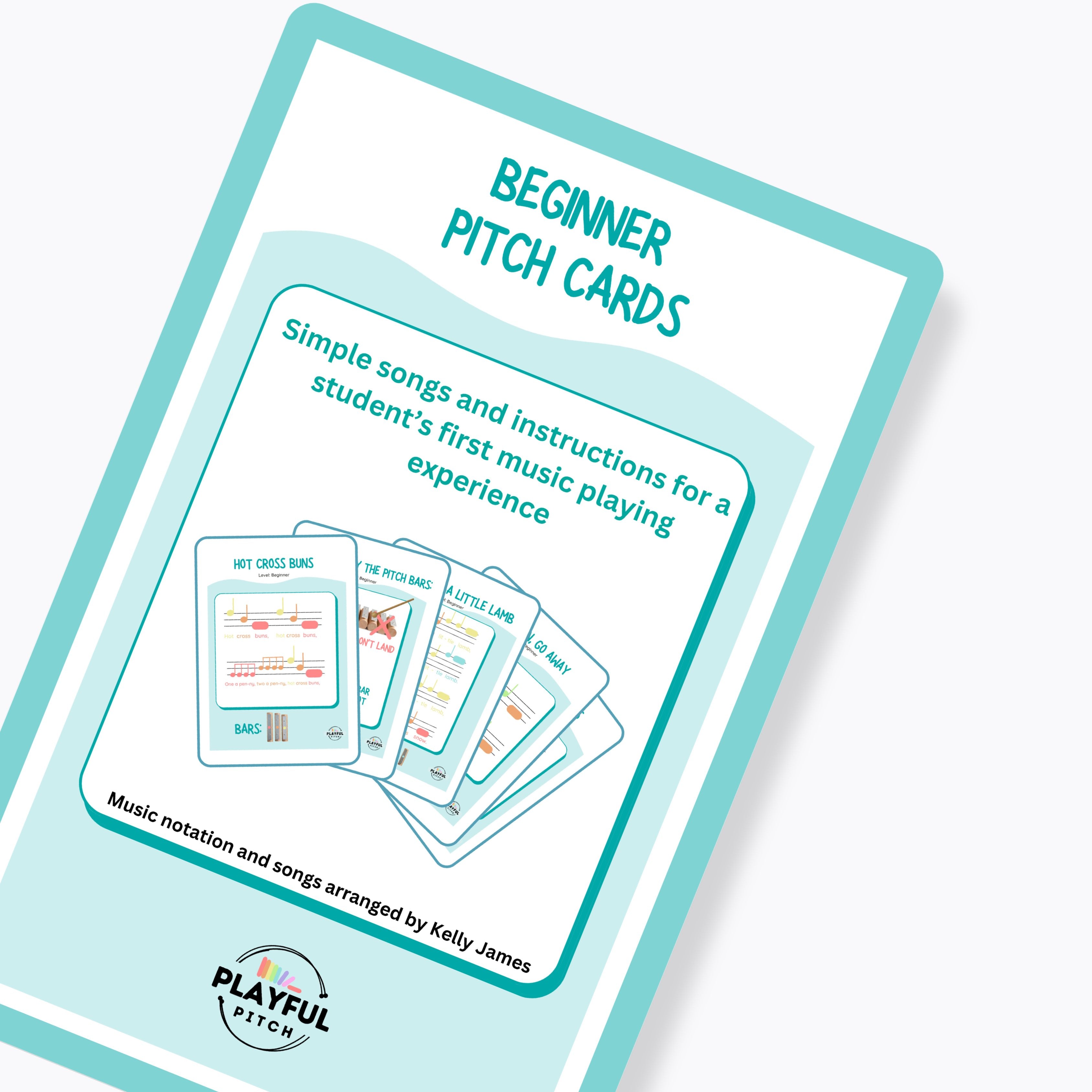 Beginner Song Cards | 7 Songs – Playful Pitch